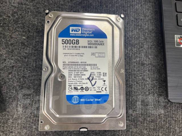 Жесткий диск 3.5" WesternDigital 500Гб (Арт HDD74) Гарантия, 500 Гб ...