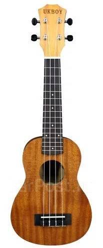 Укулеле UKboy 205S Сопрано с чехлом, новый, в наличии. Цена: 4 200₽ во ...