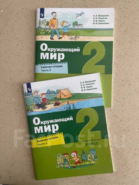 Рабочая тетрадь по Окружающему миру 2 класс Вахрушев - Учебники во ...