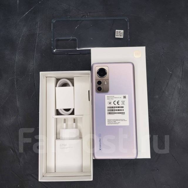 Xiaomi 12 5G 8ГБ+128ГБ Фиолетовый Global! NFC! +BTнаушники XMStore ...