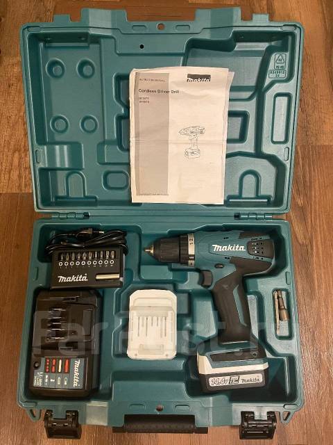 Аккумуляторная дрель-шуруповерт Makita DF347DWE 14.4B во Владивостоке ...