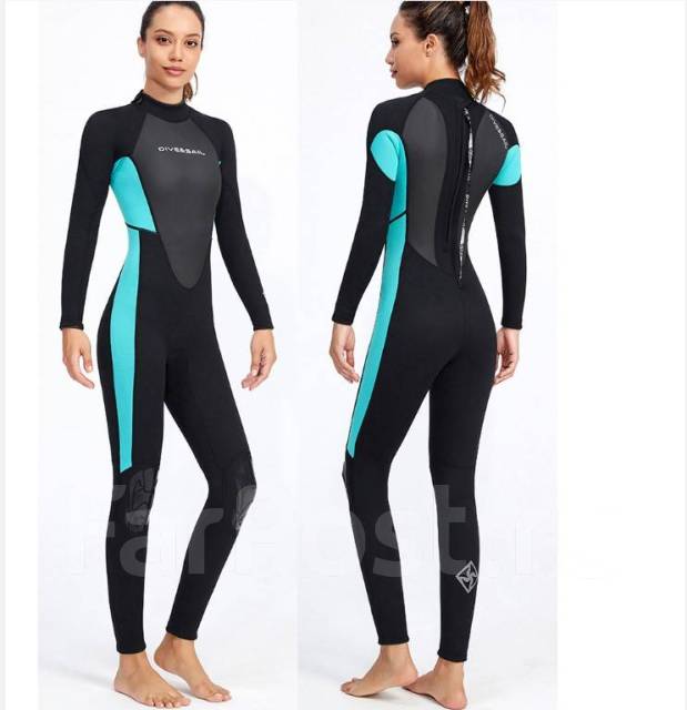 Гидрокостюм мокрого типа DIVE&SAIL женский 3 мм D330022F, новый, в ...