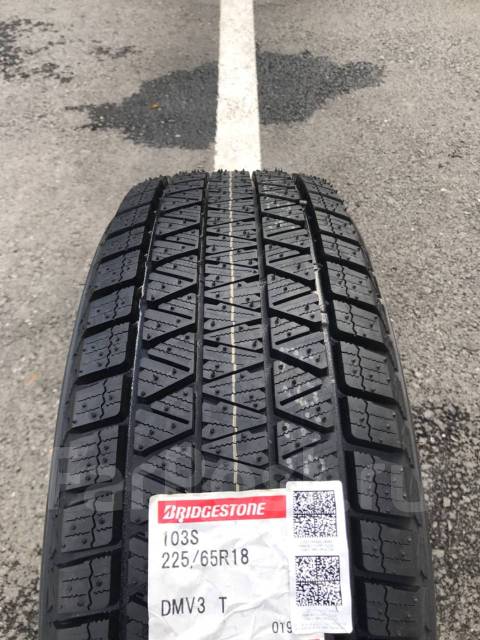 Bridgestone Blizzak DM-V3, 225/65 R18, 18", 2 шт, в наличии, 225 мм, 65 %, радиальный, зимние ...
