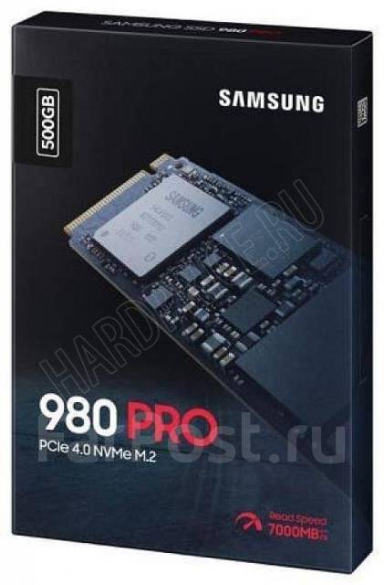 SSD M.2 500Gb Samsung 980 PRO [MZ-V8P500BW] - Носители информации во ...
