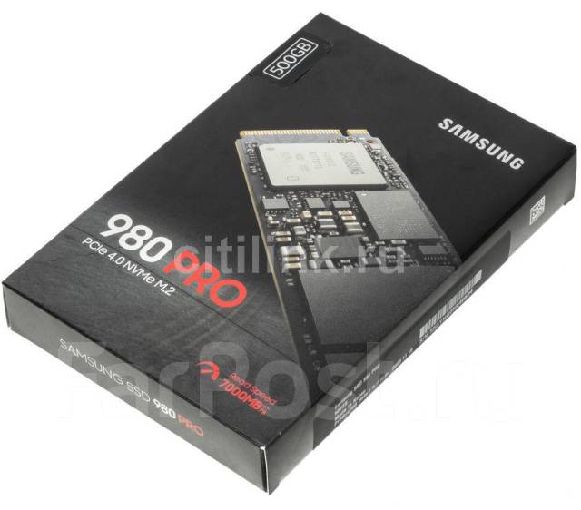 SSD M.2 500Gb Samsung 980 PRO [MZ-V8P500BW] - Носители информации во ...