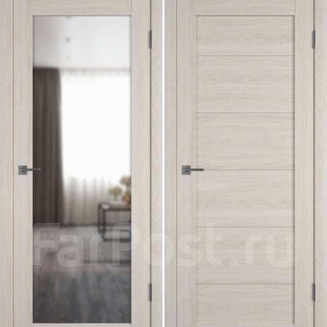 Межкомнатная дверь X32 scansom oak зеркало - Двери, окна и перегородки ...
