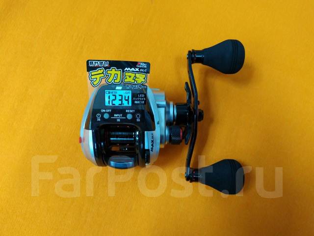 Катушка мультипликаторная ABU Garcia MAX DLC H, новый, в наличии. Цена: 13 000₽ во Владивостоке