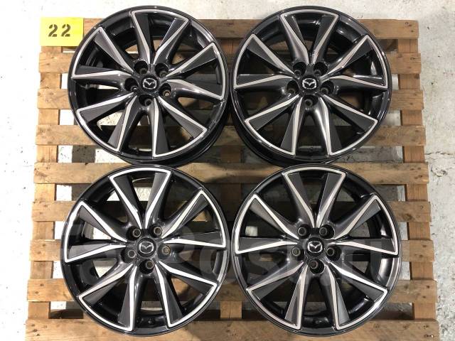 Литьё R19 Mazda CX-5 black 5*114,3, 19", 1 шт, Ширина диска 7.0" Вылет ...