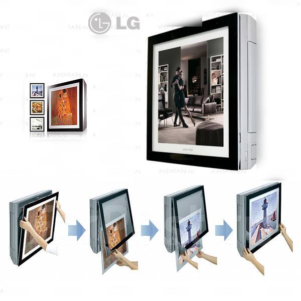 Инверторная сплит-система LG A09-FT Artcool Gallery инв. Wi-Fi, LG ...