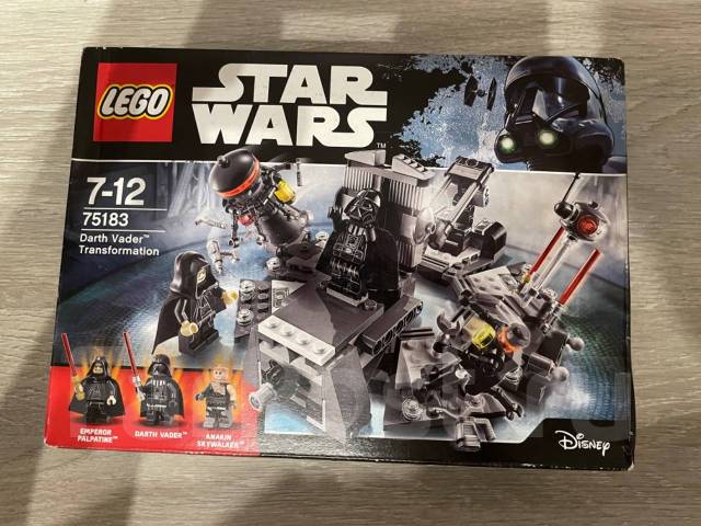Lego Star Wars 75183 - Darth Vader Transformation, новый, в наличии ...