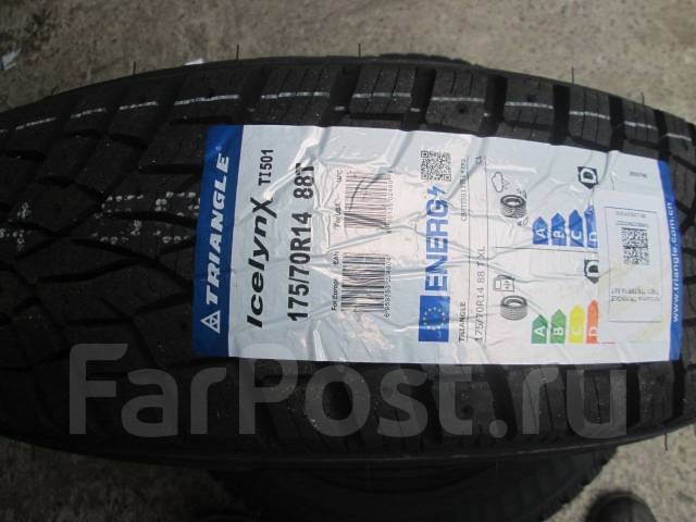 Triangle IcelynX TI501, 175/70 R14, 14", 1 шт, в наличии, 175 мм, 70 % ...