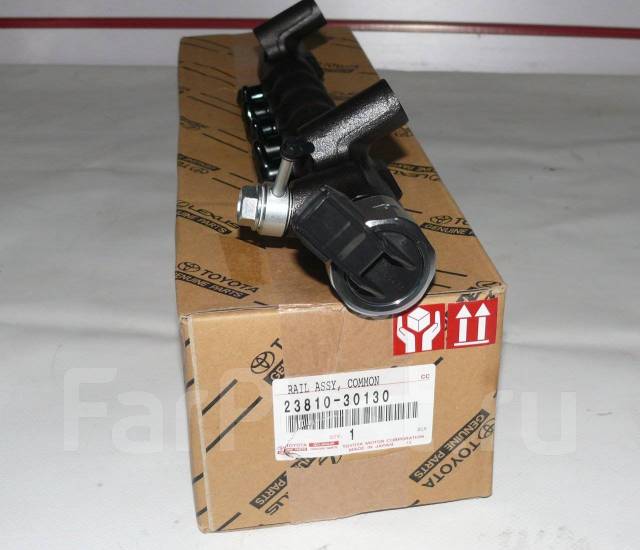 Топливная рампа Common RAIL 1KD (в сборе) Toyota 23810-30130 Новая ...