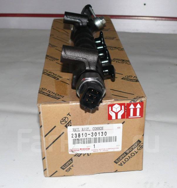 Топливная рампа Common RAIL 1KD (в сборе) Toyota 23810-30130 Новая ...