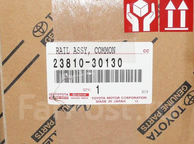 Топливная рампа Common RAIL 1KD (в сборе) Toyota 23810-30130 Новая ...