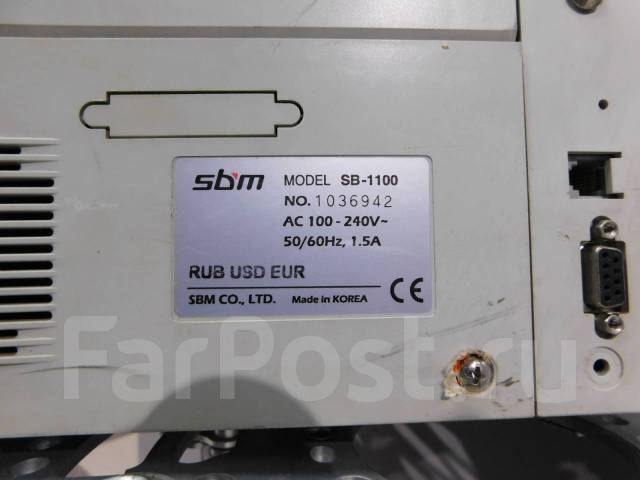 Счетчик банкнот SBM SB-1100 - Оборудование для бизнеса во Владивостоке