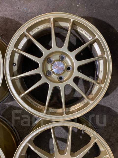Лёгкие оригинальные диски OZ Superleggera Made in Italy R17 в золоте ...