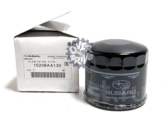 Фильтр масляный оригинал Subaru 15208-AA130 Япония купить во ...