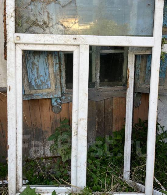 Окно пластиковое(рама), б/у, в наличии. Цена: 2 500₽ в Уссурийске