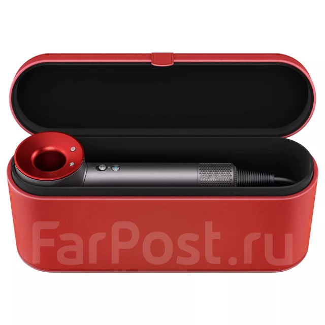 Фен Dyson Supersonic HD08 | Iron/Red | С насадками и в кейсе, новый ...