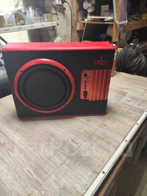 Автомобильный сабвуфер активный URAL AS-D12A SLIM Hurricane - Динамики и сабвуферы во Владивостоке