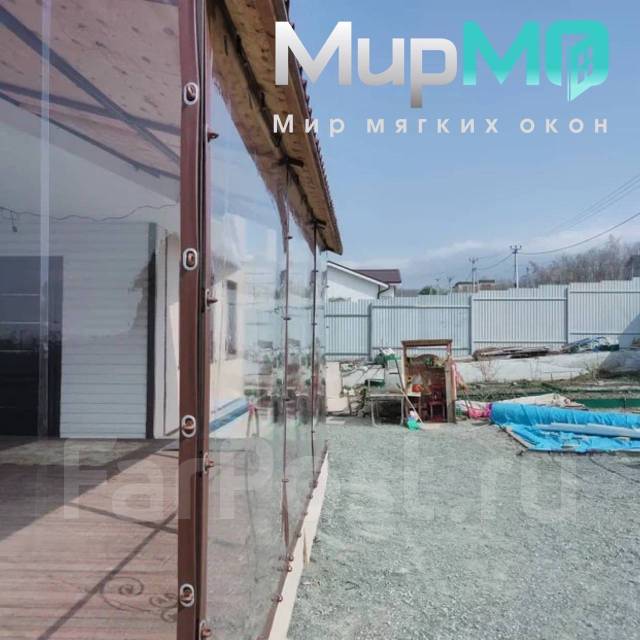 Мягкие окна ПВХ для беседки, террасы, веранды, теплицы, новый, в ...