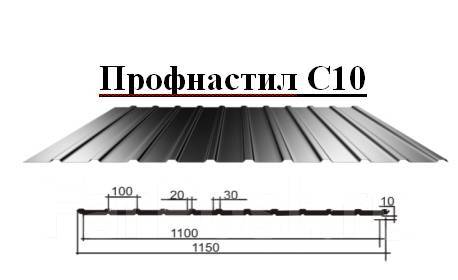 Профнастил. Профлист. С-10, С-21, НС-21, Н-44, Н-60 во Владивостоке, в ...