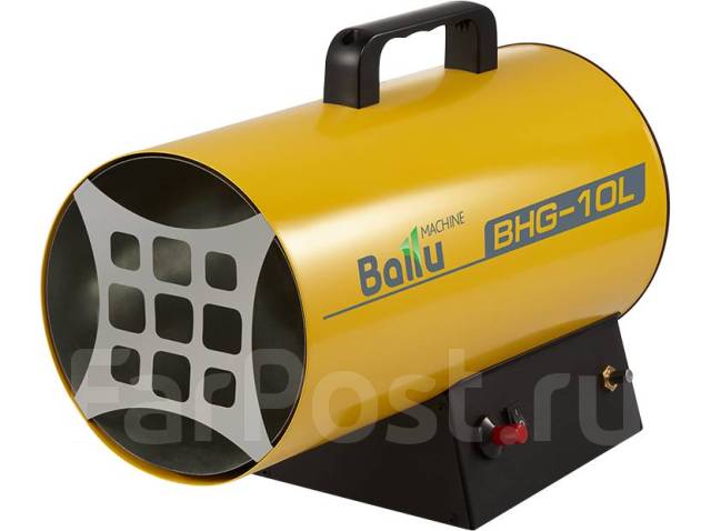 Тепловая пушка газовая Ballu BHG-10L, новый, в наличии. Цена: 6 990₽ во ...