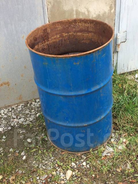 Бочка 200 л пищевая, б/у, в наличии. Цена: 1 500₽ в Хабаровске