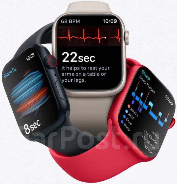 Apple Watch Series 8 45mm Silver! Гарантия! Ремешок в подарок - Умные ...
