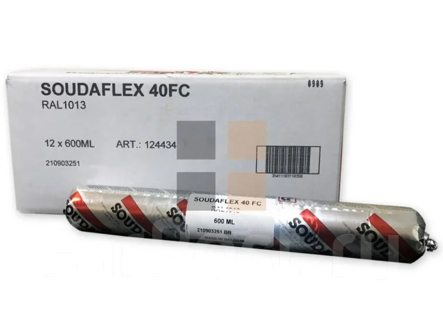 Герметик полиуретановый 600мл серый Soudal Soudaflex 40 FC ...