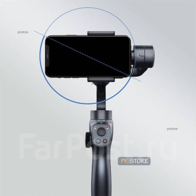 Трехосевой стабилизатор Xiaomi Funsnap Capture 2s смартфон - Аксессуары ...