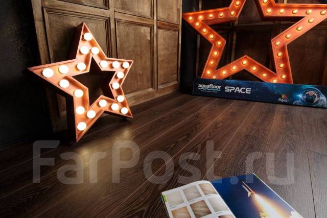 Кварц-виниловая плитка(SPC) Aquafloor, Space AF4059. Укалдка в подарок ...