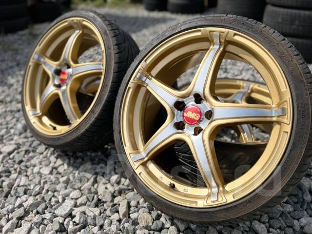 Свежие Золотые спорт-диски JMS R18 5*98+Спорт Лето 215/35/18 - Диски в ...