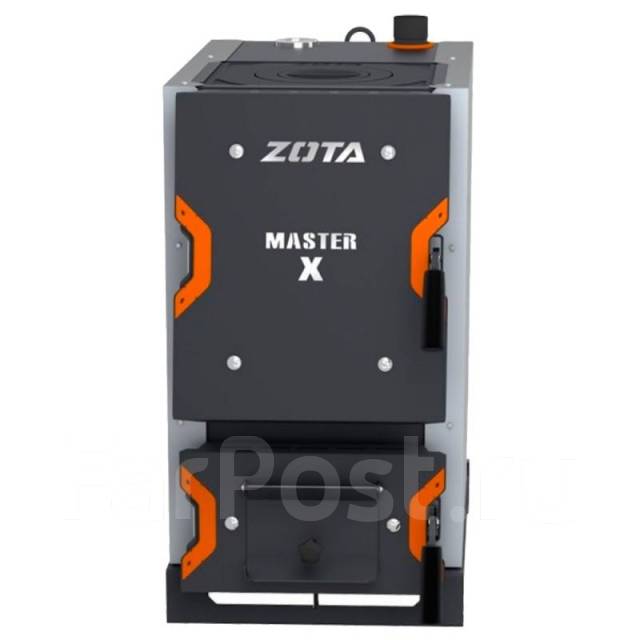 Котел твердотопливный Zota "Master-Х" 14 кВт без плиты - Климатическое ...