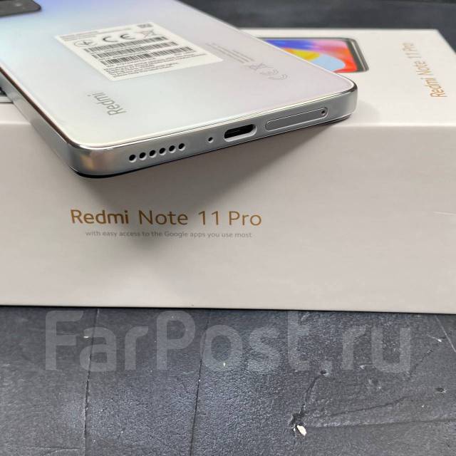 Xiaomi Redmi Note 11 Pro 8ГБ+128ГБ Белый Global! NFC! +BT Наушники ...