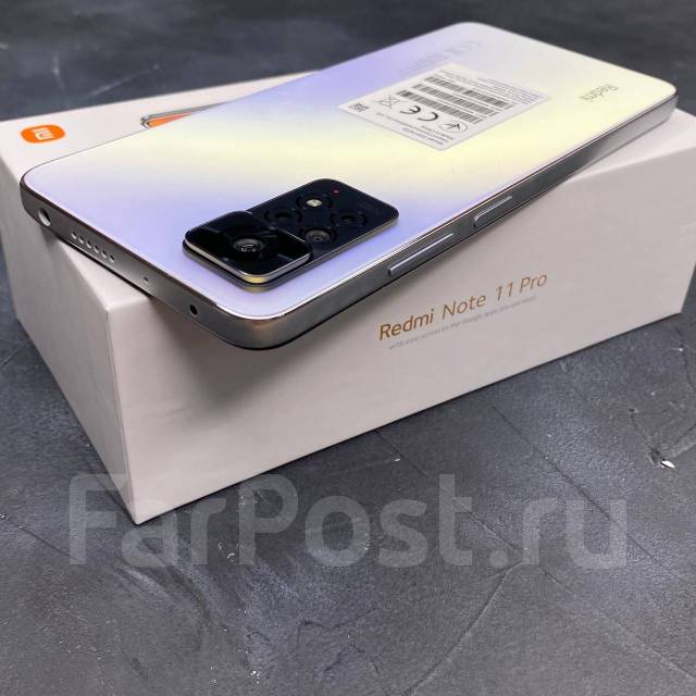 Xiaomi Redmi Note 11 Pro 8ГБ+128ГБ Белый Global! NFC! +BT Наушники ...