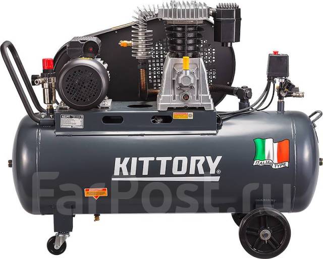 Компрессор KAC-150/80S (3,0 кВт, 600 л/мин, 10 Бар) - Инструменты и ...