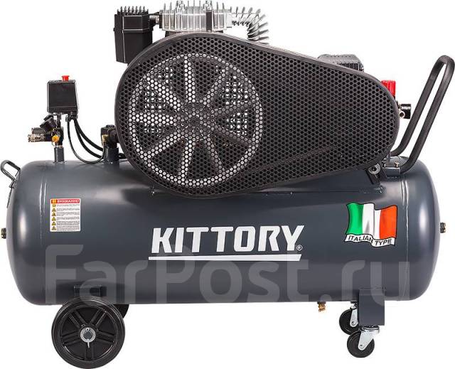 Компрессор KAC-150/80S (3,0 кВт, 600 л/мин, 10 Бар) - Инструменты и ...