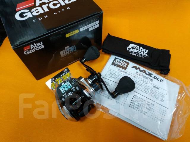 Катушка мультипликаторная ABU Garcia MAX DLC, новый, в наличии. Цена: 14 000₽ во Владивостоке