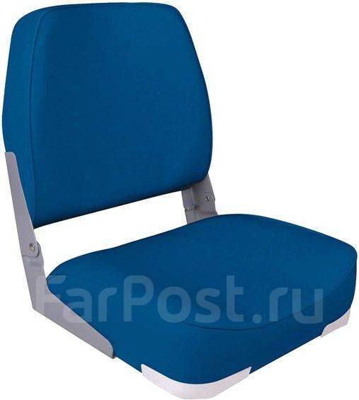 Кресло складное мягкое Economy Low Back Seat, синее 75103B, новый, в ...