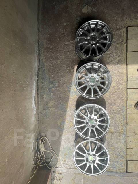 14 литые диски Honda, 14", 1 шт, 4x100, 4 шт, б/у, в наличии. Цена: 7 ...