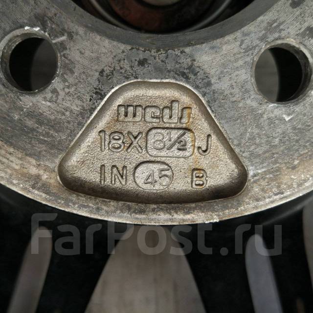 Легкие Брендовые Оригиналы Weds Sport SA54R = R18 / Japan / №56830, 18", 1 шт. Цена: 65 000₽ во ...