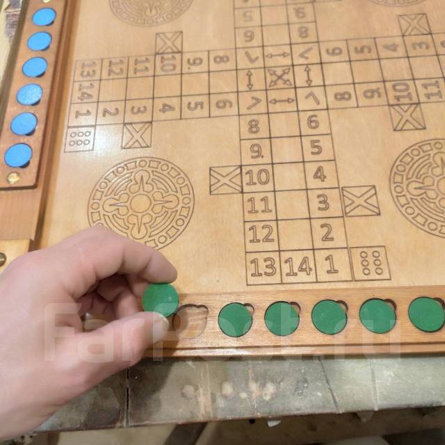 Настольная игра Парчис, лудо, Шеш-беш - Сувениры во Владивостоке