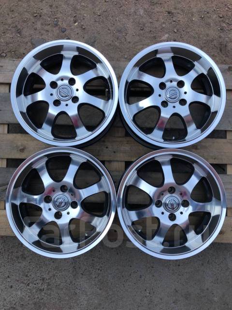Литые 15 диски Nissan от Rays из Японии, б/п по РФ, 15", 1 шт, 4x100, 7 ...