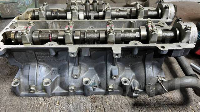 Головка блока цилиндров в сборе Yamaha F 80-100, 67F-11110-02, б/у, в ...