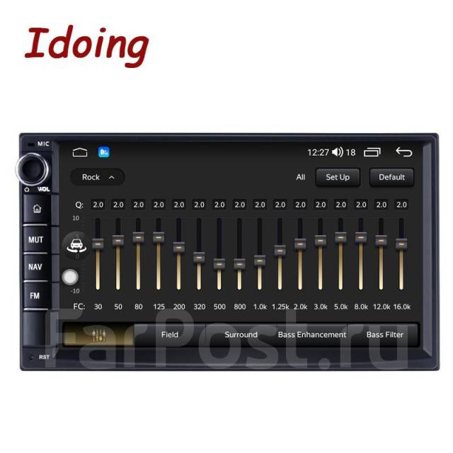 Автомагнитола "7" Андроид 10. /USB/MP3/Блютуз A2DP/ Супер звук Idoing ...