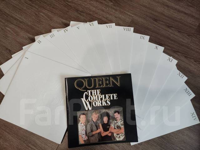 Виниловые пластинки Queen - The Complete Works (14 Vinyl Set) UK, б/у ...