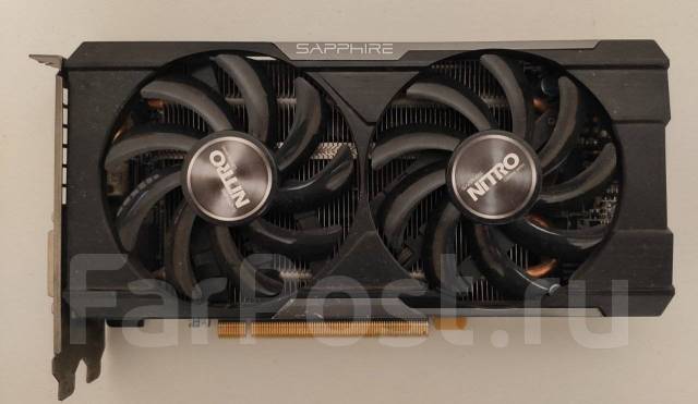 Sapphire Nitro R9 370 4Gb Полностью рабочая - Видеокарты во Владивостоке