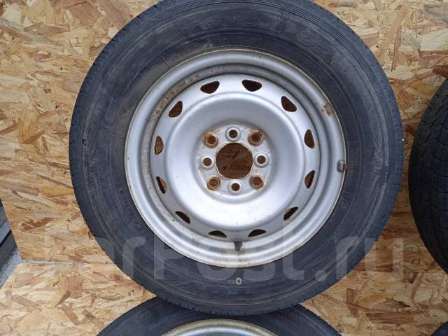 Резина летняя на железных дисках, 14", 1 шт, 165 мм, 80 %, радиальный ...