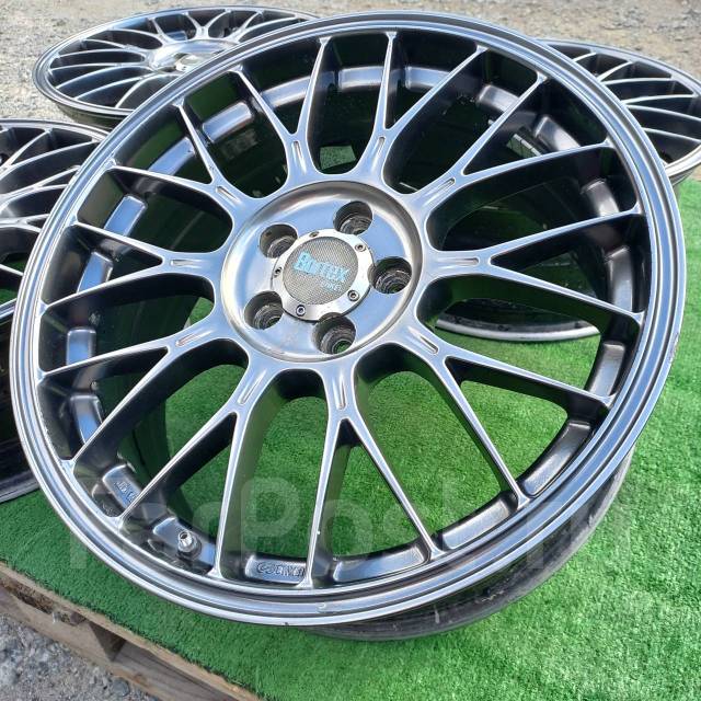 Тёмные Облегченные диски Enkei Bortex! Japan! R17, PCD 5-100 - Диски во ...